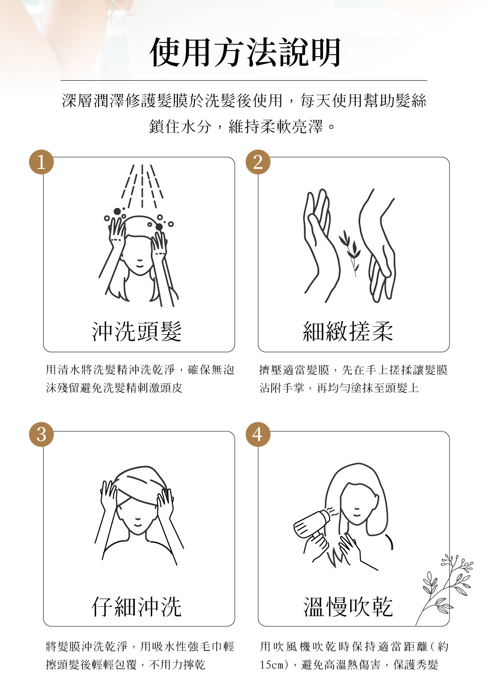 Mimiq深層潤澤修護髮膜 沖洗型 Mimiq｜呵護頭髮與肌膚的洗護專家